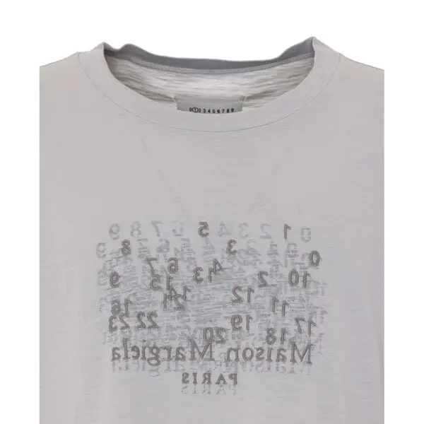 MAISON MARGIELA Reverse Numeric T-shirt - Gray