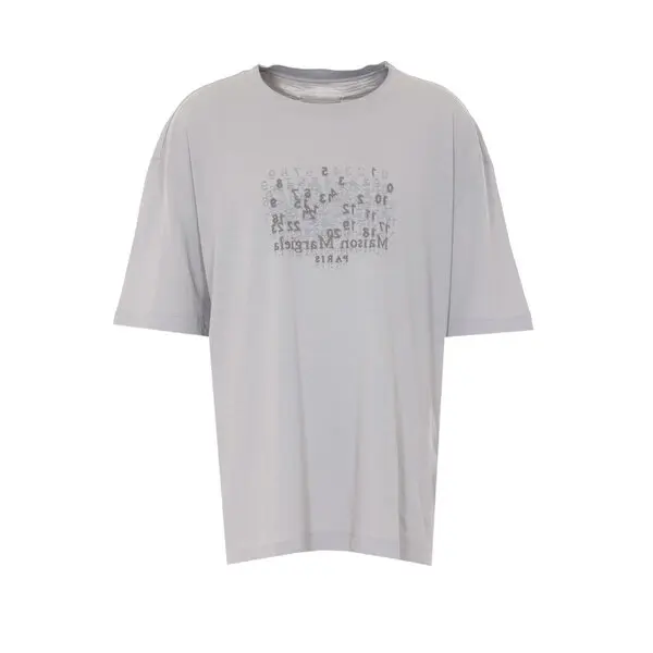 MAISON MARGIELA Reverse Numeric T-shirt - Gray