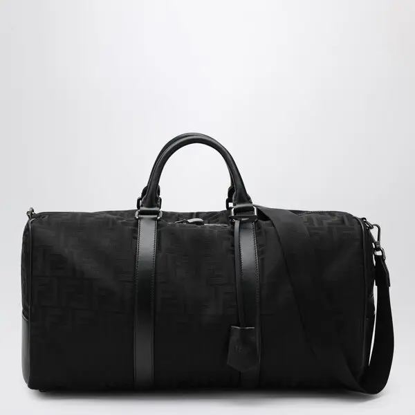 Fendi Ff Nylon Travel Bag - Black
