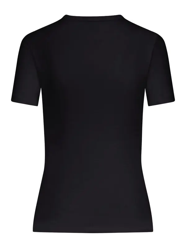 Celine Slim Fit Cotton T-shirt With Logo