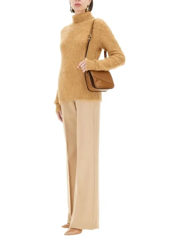 Sportmax Elgar Alpaca Blend Turtleneck Sweater