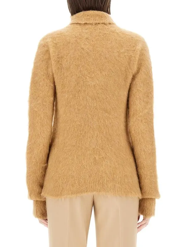 Sportmax Elgar Alpaca Blend Turtleneck Sweater