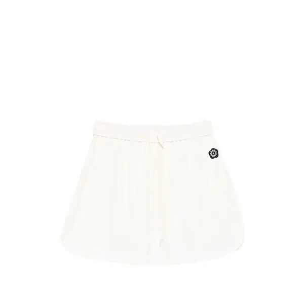 Kenzo A-line Skirt - Cream