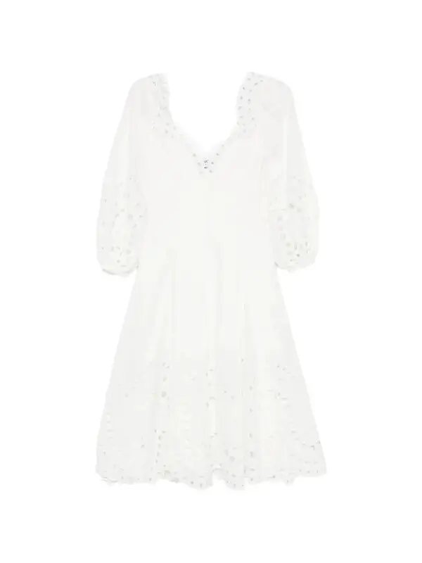 Charo Ruiz Ibiza Corbin Long Dress In White - Multicolor