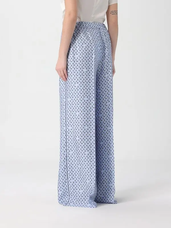 Max Mara Paisley Print Wide Leg Trousers