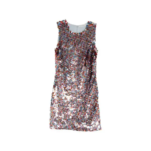 JW Anderson Sequined Round Neck Dress