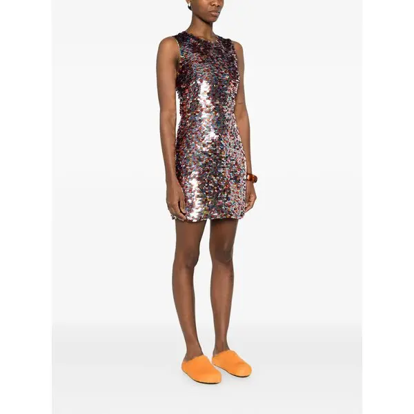 JW Anderson Sequined Round Neck Dress