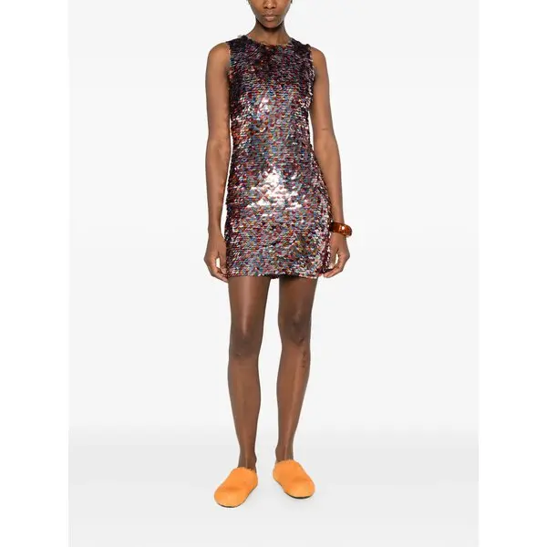 JW Anderson Sequined Round Neck Dress