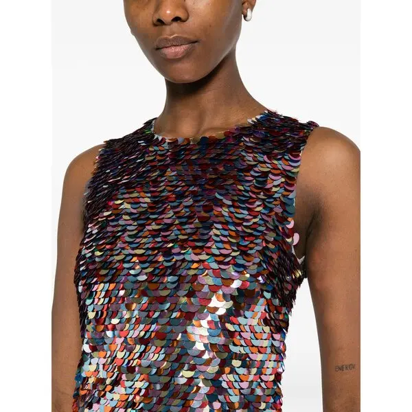 JW Anderson Sequined Round Neck Dress