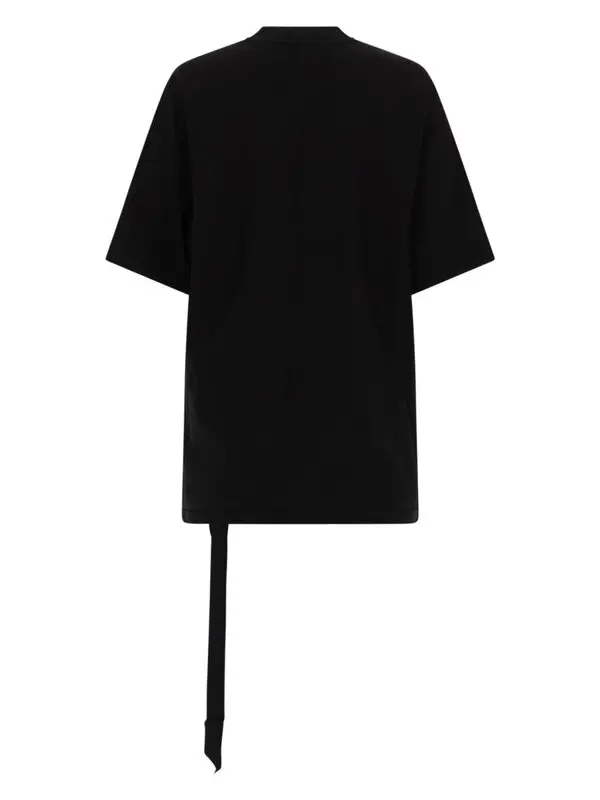 Rick Owens Jumbo T-shirt With Graphic Print - Black