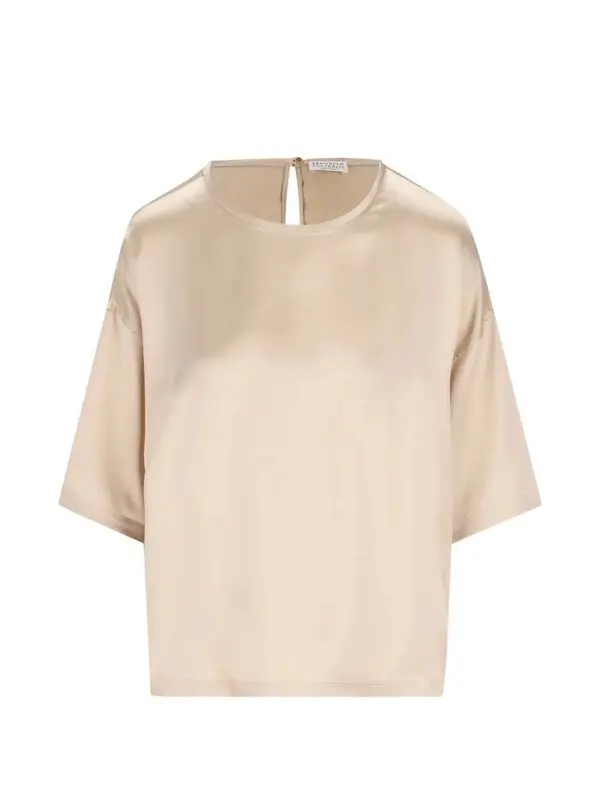 Brunello Cucinelli Silk Blouse - Multicolor