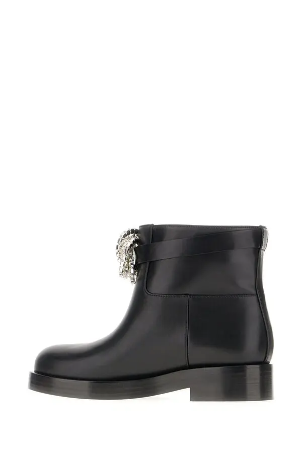 Mach & Mach Embellished Ankle Boots