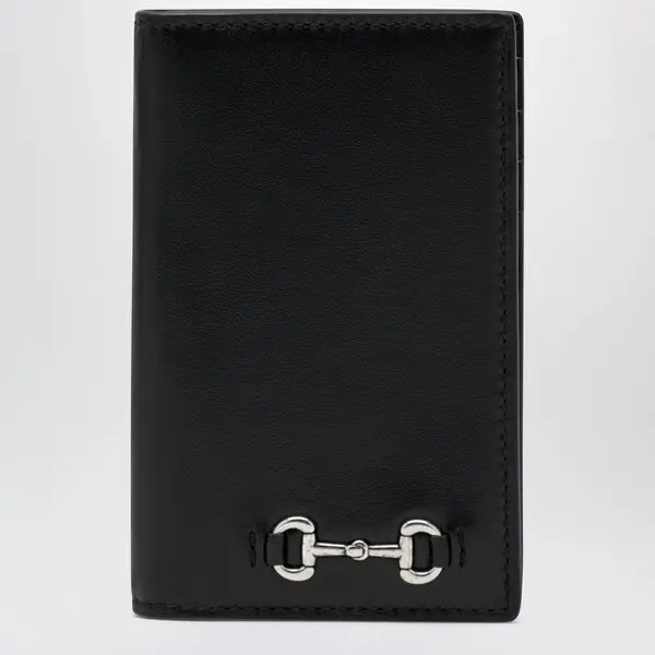 Gucci Long Cardholder With Horsebit - Black