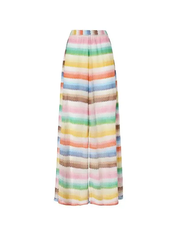 Missoni Viscose Pants - Multicolor