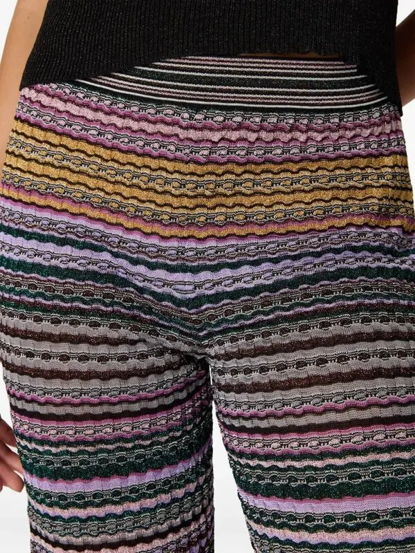 Missoni Striped Viscose Pants - Multicolor