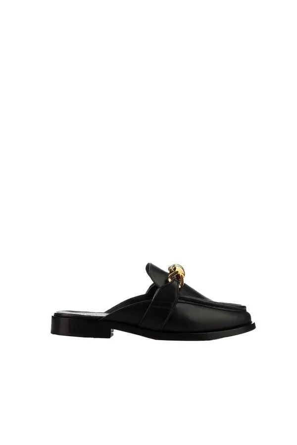 Bottega Veneta Chain Detail Loafers - Multicolor