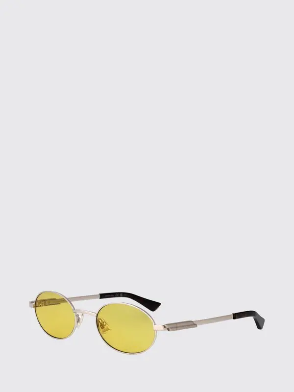 Bottega Veneta Oval Sunglasses - Yellow