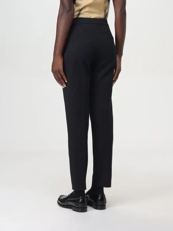 Max Mara Tailored Wool Trousers - Black