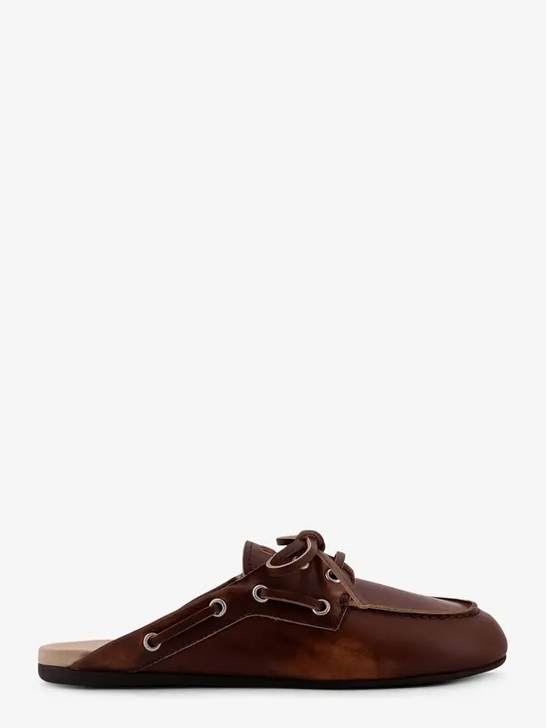 Miu Miu Leather Sabot