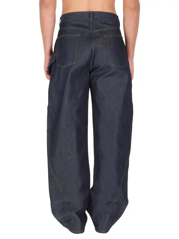 JW Anderson Twisted Workwear Jeans - Blue