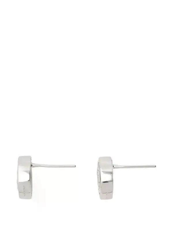 Burberry Knight Coin Earrings - Silver