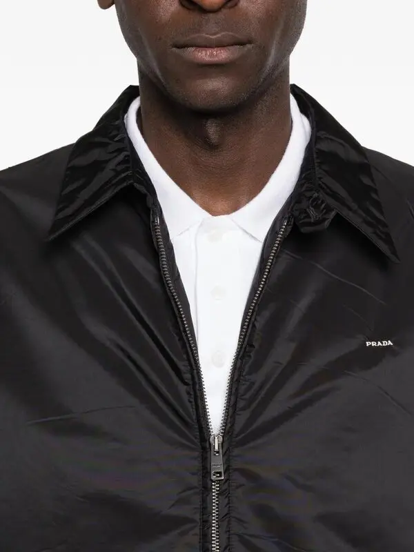 Prada Re-nylon Zip-up Jacket - Multicolor