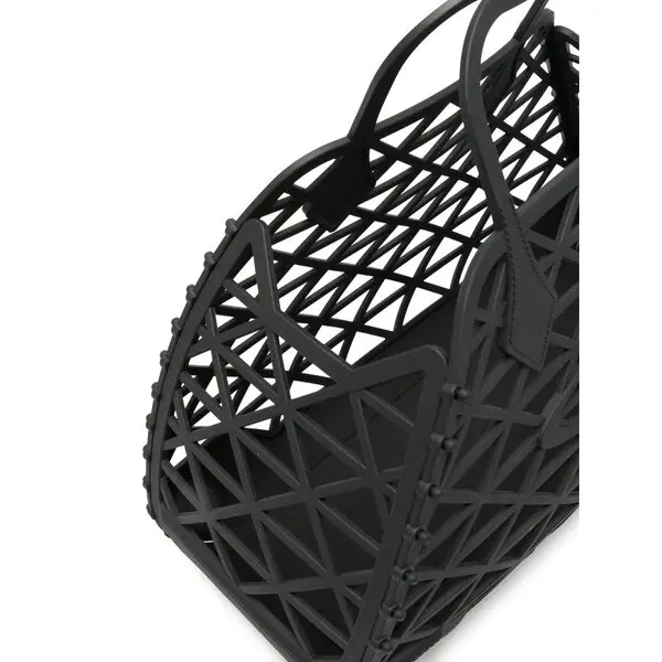 VIVIENNE WESTWOOD Tote Bag With Orb Logo Detail - Black