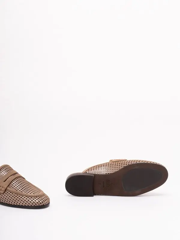 Brunello Cucinelli Calf Leather Loafers