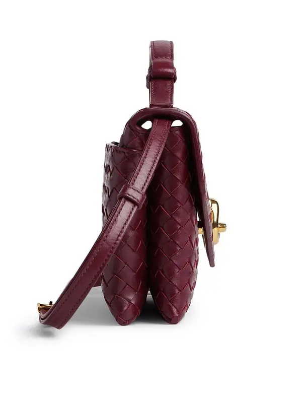 Bottega Veneta Knot Lock Bag In Leather - Multicolor