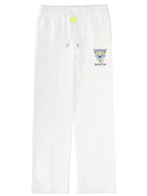 Casablanca Jogger Pants Tennis Club Icon - White