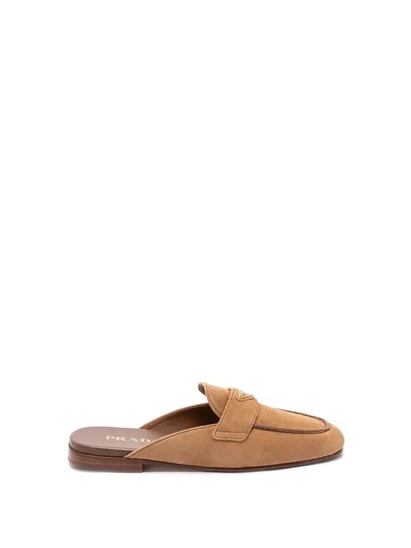 Prada Suede Slippers - Multicolor