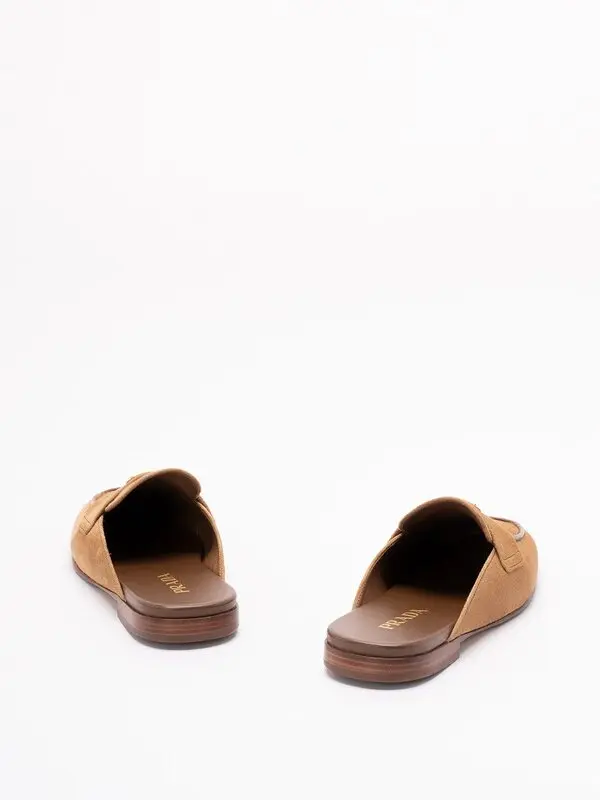 Prada Suede Slippers - Multicolor