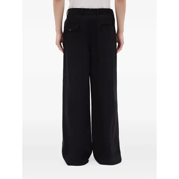 ANN DEMEULEMEESTER Wide-leg Pleated Trousers