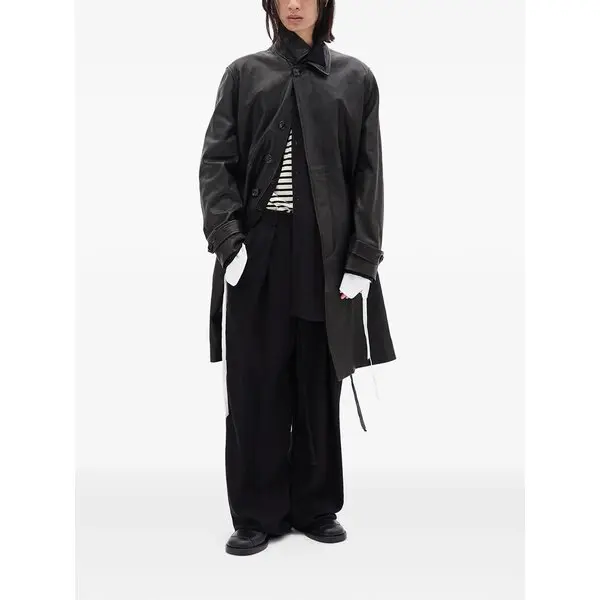 ANN DEMEULEMEESTER Wide-leg Pleated Trousers