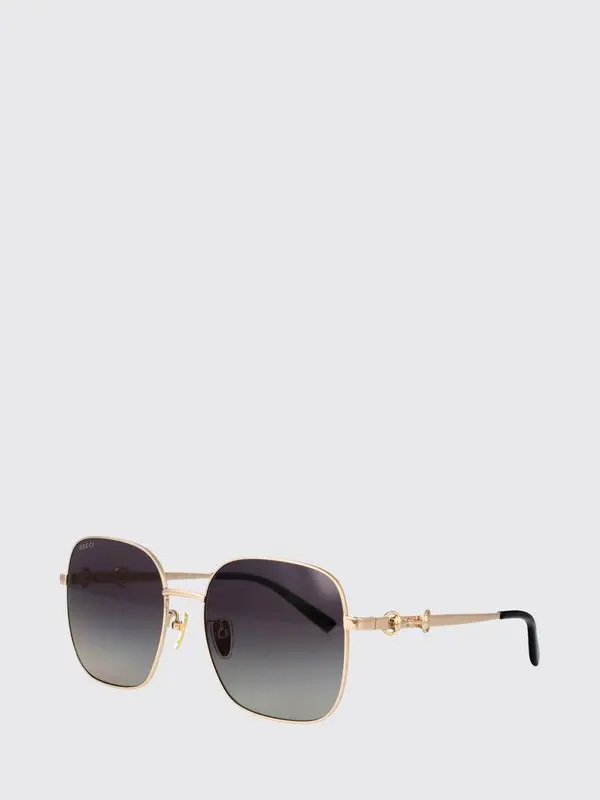 Gucci Metal Square Frame Sunglasses