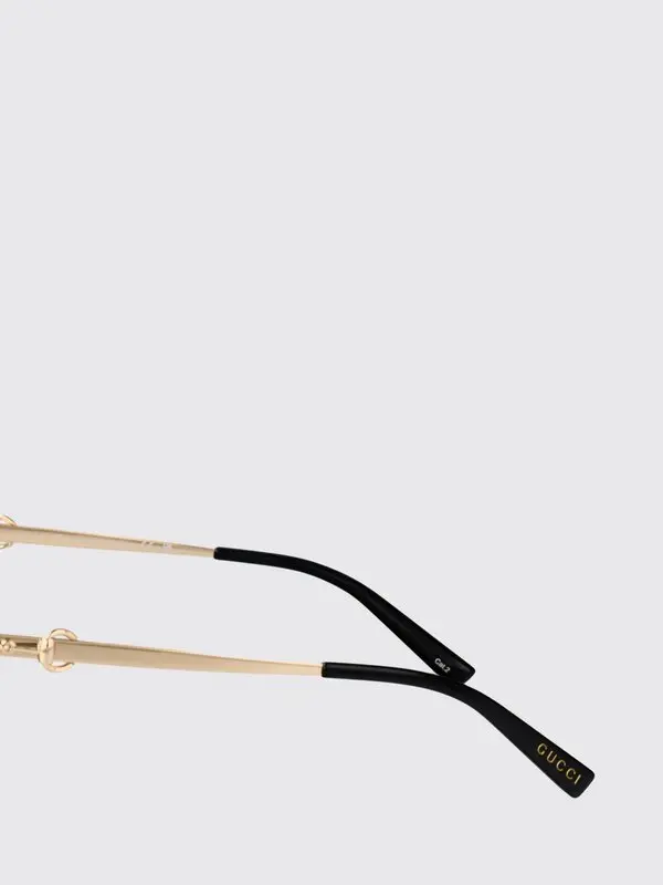 Gucci Metal Square Frame Sunglasses