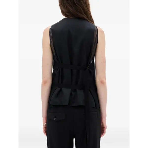ANN DEMEULEMEESTER Sleeveless V-neck Waistcoat
