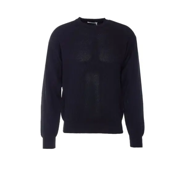 Auralee Flat Yarn Sweater - Black