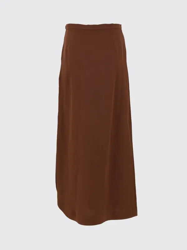 Max Mara Wool A-line Skirt - Brown