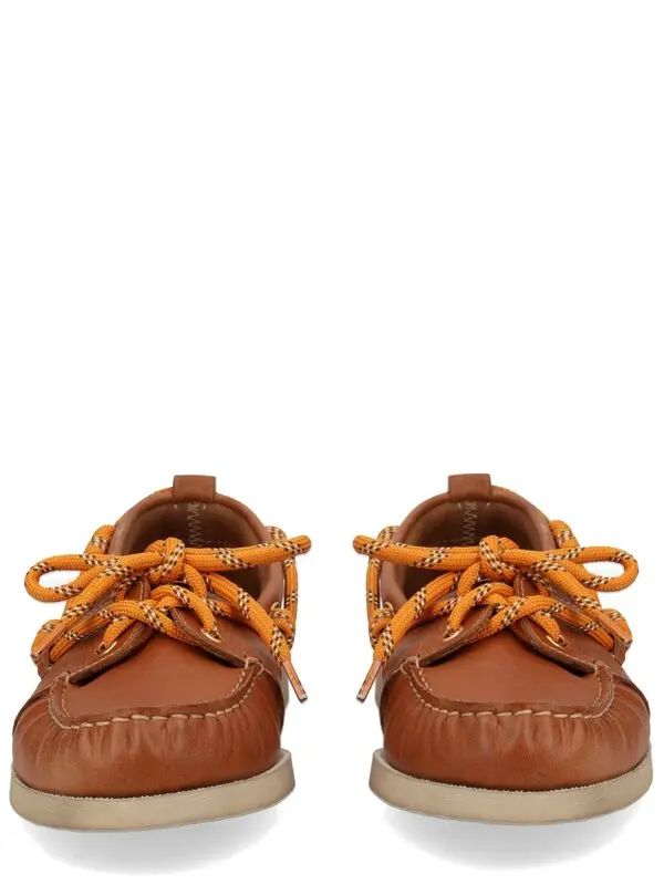 GOLDEN GOOSE Moccasin Cruise Shoes - Brown