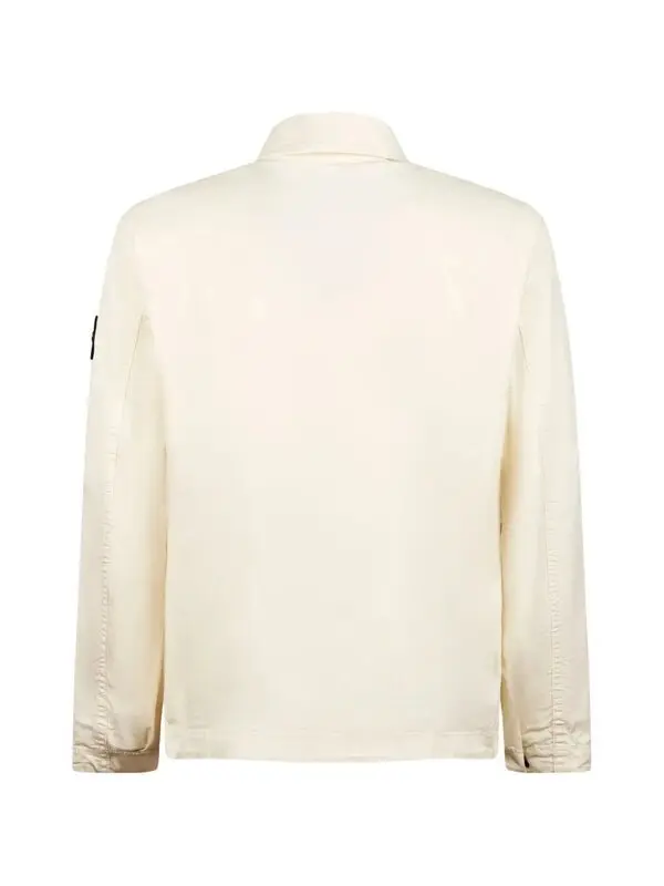 Stone Island Garment Dyed Cotton Overshirt - Multicolor