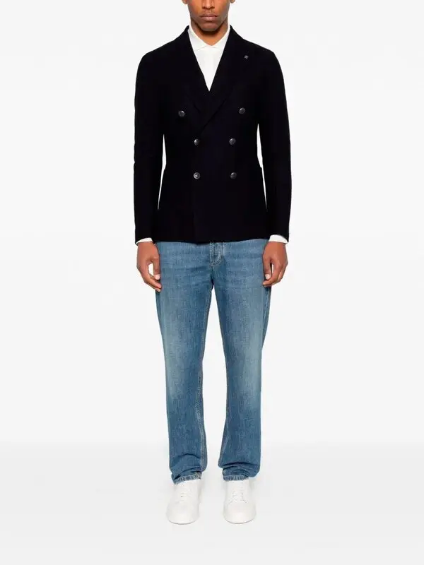 Tagliatore Montecarlo Jersey Jacket - Multicolor