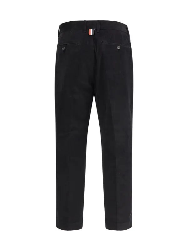 Thom Browne Corduroy Chino Pants - Black