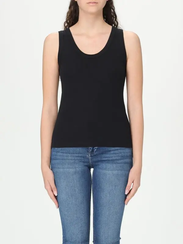 Max Mara Ribbed Tank Top - Black