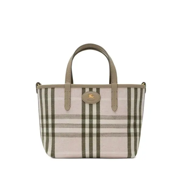 Burberry Mini Reversible Tote Bag - Cream