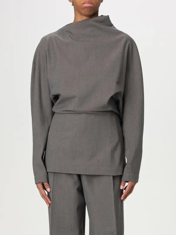 Bottega Veneta Asymmetrical Top - Gray