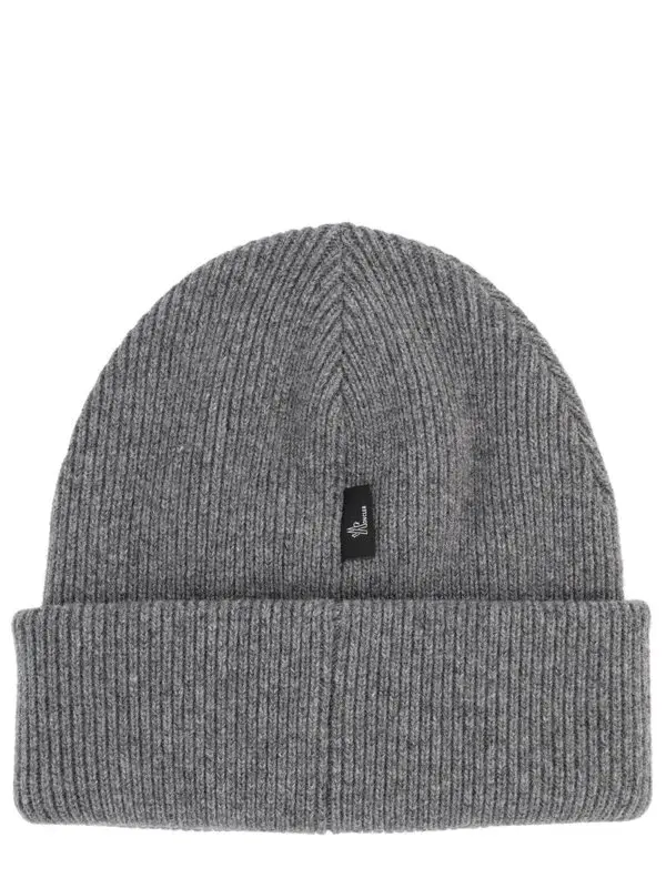 Moncler Wool Beanie - Gray