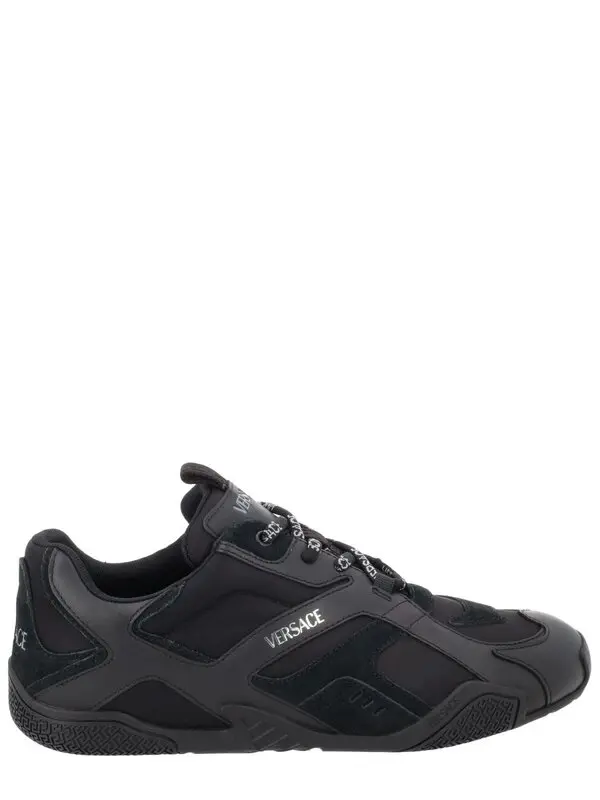 Versace Galaxia Low Top Sneakers - Black