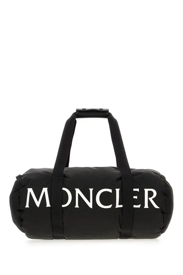 Moncler Black Duffle Bag - Multicolor