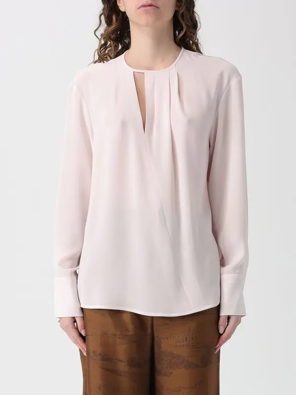 Max Mara Long Sleeve Blouse - Pink